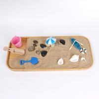 China Zen Garden for Desk, Japanese Zen Garden Kit with Sand Stamp Sphere and Essential Accessories, Mini Zen Sandbox Office Decor Kit for sale