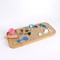 China Zen Garden for Desk, Japanese Zen Garden Kit with Sand Stamp Sphere and Essential Accessories, Mini Zen Sandbox Office Decor Kit for sale