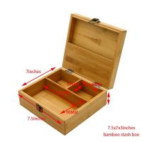 China Wooden Tea Bag Organizer  Tea Packet Collection Box Tea Chest Storage Holder -7*7.5*3.5