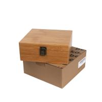 China Wooden Tea Bag Organizer  Tea Packet Collection Box Tea Chest Storage Holder -7*7.5*3.5