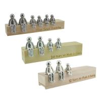 China Personalised - Our Little Family | wooden Family Anniversary Gift - Choose Your Own Family Combination for sale