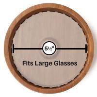 China Margarita Salt Rimmer, Acacia Wood Glass Rimmer, Sugar and Salt Rimmer for Wide Glasses cup for sale