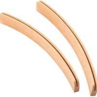 China Wood Curved Playing Card Holder Racks Tray Set of 4 for Kids Seniors Adults - 13.4inch with Widen Base Stable Enough for for Bri for sale