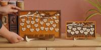 China Personalized Wooden Family Tree Frames  Meaningful Gift Personalized Sign Bedroom Decor Wood Wall for sale