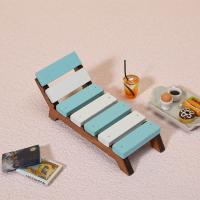 China OEM/ODM wooden doll chair,DIY mini wooden chair toys for children gift , Doll House Furniture for sale