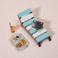 China OEM/ODM wooden doll chair,DIY mini wooden chair toys for children gift , Doll House Furniture for sale