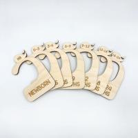 China 7pcs wooden whale  Baby closet dividers  Divider Clothes Organizer for sale