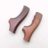 China Customize Solid Wood Crutch Handgrip Non-slip Wooden Handle Wooden Accessories for sale