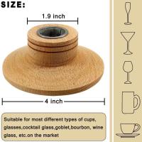 China premium cocktail smoker kit with wooden storage box -cork coaster with 4 flavors and high quality Torch for Men's Gift for sale