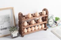 China wooden egg holder with Finger holder ,wooden egg tray for sale