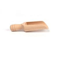 China Wooden Small Little Mini Scoop Salt Sugar Coffee Spoon Tool Kitchen Tool for sale
