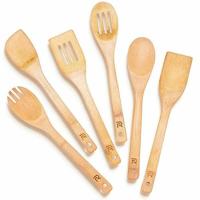 China Bamboo heart shaped salad spoon  wooden serving spoon for sale