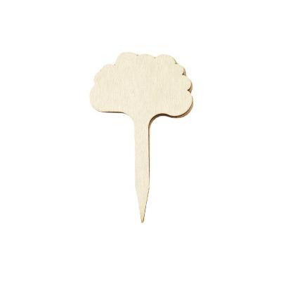China Wooden plant tags wooden plant label wooden sign for Garden accessories for sale