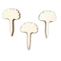 China Wooden plant tags wooden plant label wooden sign for Garden accessories for sale