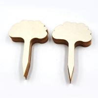 China Wooden plant tags wooden plant label wooden sign for Garden accessories for sale