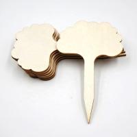 China Wooden plant tags wooden plant label wooden sign for Garden accessories for sale