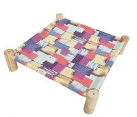 China Wooden cat Hammock Elevated Cooling Bed Detachable Portable Indoor/Outdoor pet Bed Suitable for Cats and Small Dogs for sale