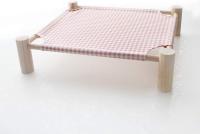 China Cat and Dog Hammock Bed Wooden Cat Hammock Elevated Cooling Bed Detachable Portable Indoor Outdoor Pet Bed Suitable for Cats for sale