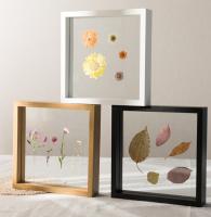 China Office Home Desktop Display Wooden Frame for DIY Dry Flowers and Leaves for sale