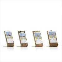 China Desk Wooden Calendar Stand 6inch 7inch 8inch  Calendar Wood Stand for sale