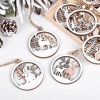 China Wooden decorative pendants for Christmas family atmosphere for sale