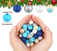 China Handmade Wooden Beaded Decorative Strings for Home Decor for sale