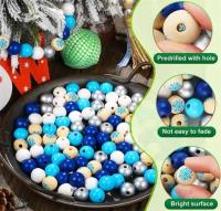 China Handmade Wooden Beaded Decorative Strings for Home Decor for sale