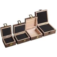 China Exquisite practical wooden jewelry packing case for sale
