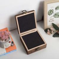 China Exquisite practical wooden jewelry packing case for sale