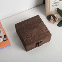 China Exquisite practical wooden jewelry packing case for sale