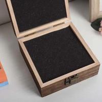 China Exquisite practical wooden jewelry packing case for sale