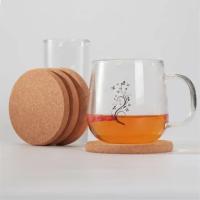 China Manufacturers wholesale can customize beautiful practical durable high quality environmental protection cork coaster for sale