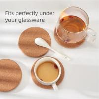 China Manufacturers wholesale can customize beautiful practical durable high quality environmental protection cork coaster for sale