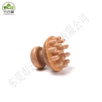 China Small style raw wood color can be laser marked or uv printed customized size wooden massage stick for sale