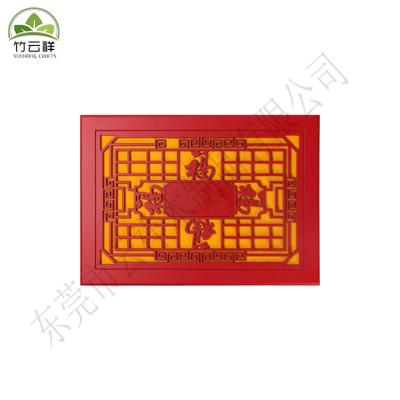 China High quality advanced custom exquisite Chinese style wooden  gift box storage decoration set for sale