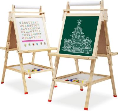 China Customized Deluxe Standing Wooden Art Easel for sale