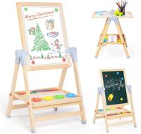 China Customized Deluxe Standing Wooden Art Easel for sale