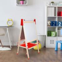 China Customized Deluxe Standing Wooden Art Easel for sale