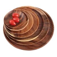 China Hot selling natural wood personalized food service reusable tableware coaster wholesale for sale