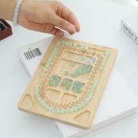 China Custom Wooden Bead Board for Jewelry Making DIY Modern Design for sale