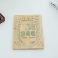 China Custom Wooden Bead Board for Jewelry Making DIY Modern Design for sale
