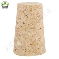 China Custom Natural Glass Jar with Eco-Friendly Wood Cork High Quality Home Decor Wine/Spirit Bottle Stopper Wholesale DIY Friendly for sale