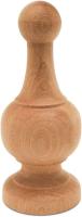China Unfinished Wood Finials Decorative, for Bed Post Finial, Curtain Rod Finials, Flagpole Topper, and Crafts for sale