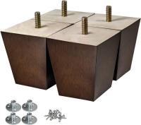 China Customized Sofa Legs-Furniture Legs,Round Couch Legs- Wood Furniture feet for sale