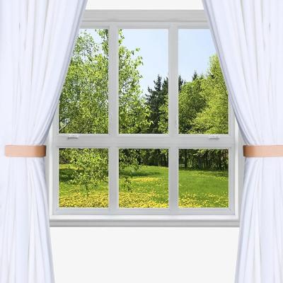 China Custom Wooden U Shaped Curtain Hooks Eco-friendly Natural Wood for sale