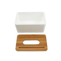 China Manufacturers wholesale exquisite household goods wooden tissue storage box for sale