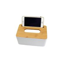 China Manufacturers wholesale exquisite household goods wooden tissue storage box for sale