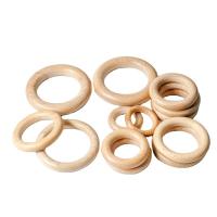 China Easy to store high quality durable novel unique wooden toy ring for sale