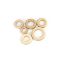 China Easy to store high quality durable novel unique wooden toy ring for sale