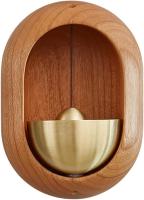 China Customized Door Opening Bell, Shopkeepers Bell for Hanging on Door, Wood Doorbell, Creative Gift, Fridge Sticker Decor for sale
